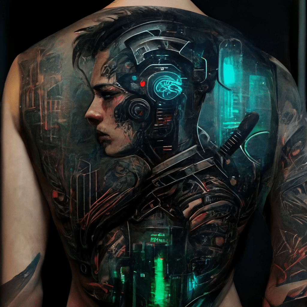 Tatouage cyberpunk, la nouvelle tendance à venir - Phoenix Tattoo Studio